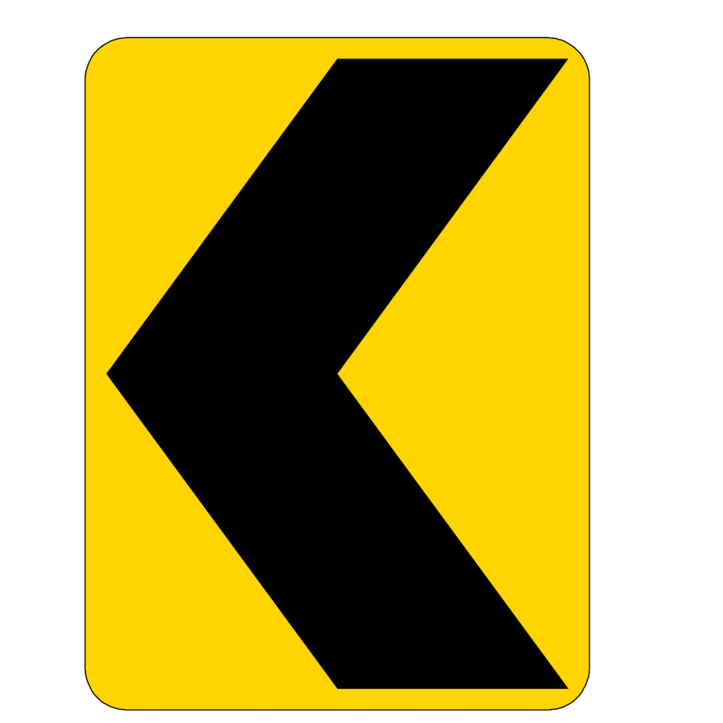 W1-8 - Chevron Alignment - Warning Lites of Southern Illinois